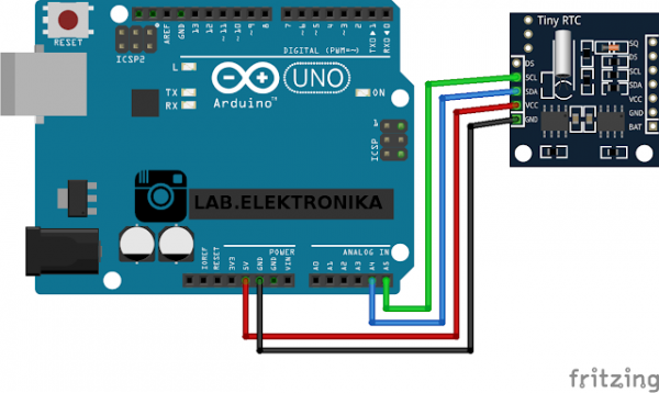 Arduino: DS1307 RTC I2C Setup - OnnoWiki